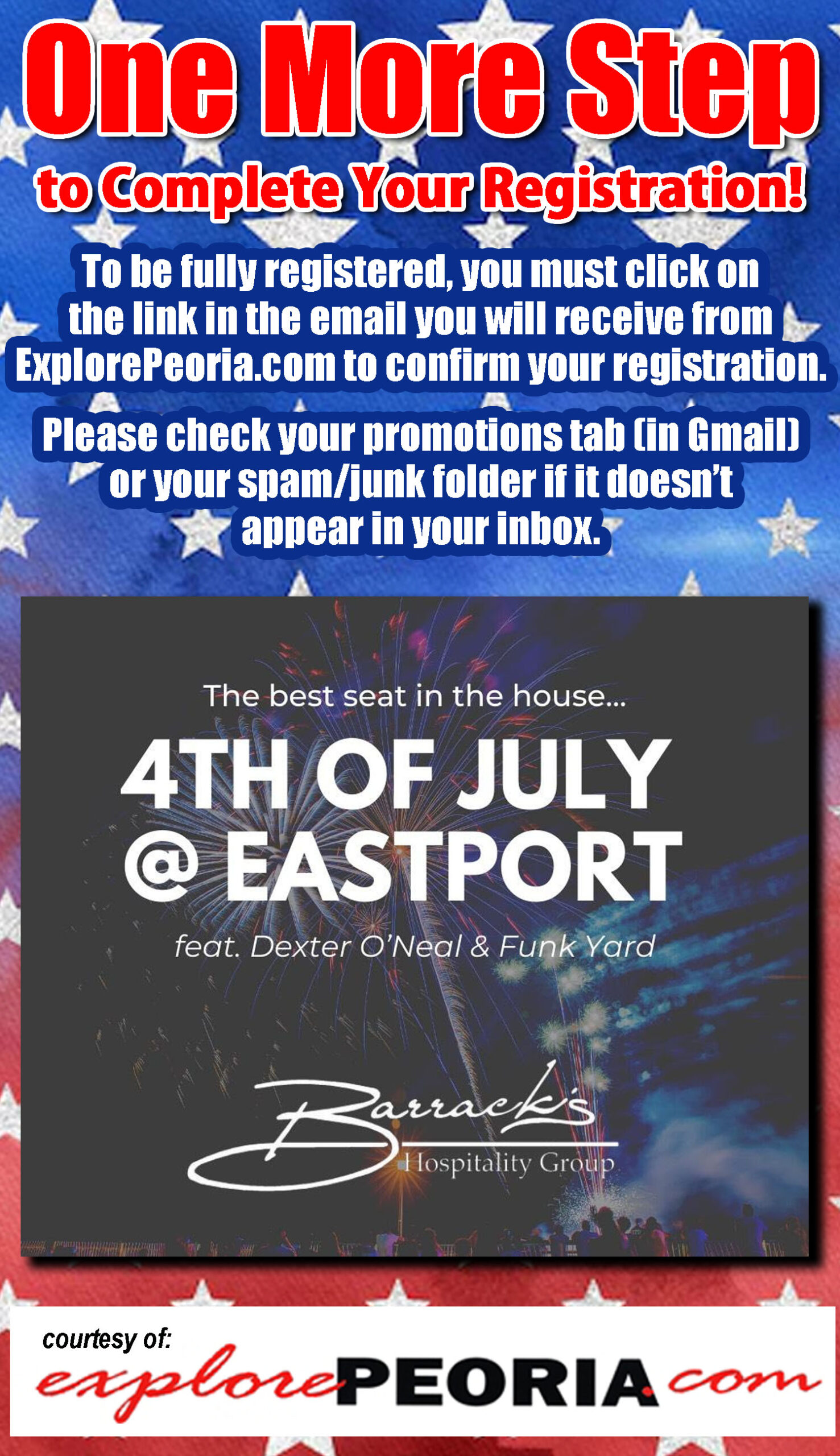2025 4th of July Contest - One More Step - Explore Peoria