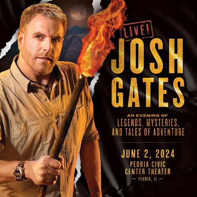 Peoria Civic Center - Josh Gates - Explore Peoria